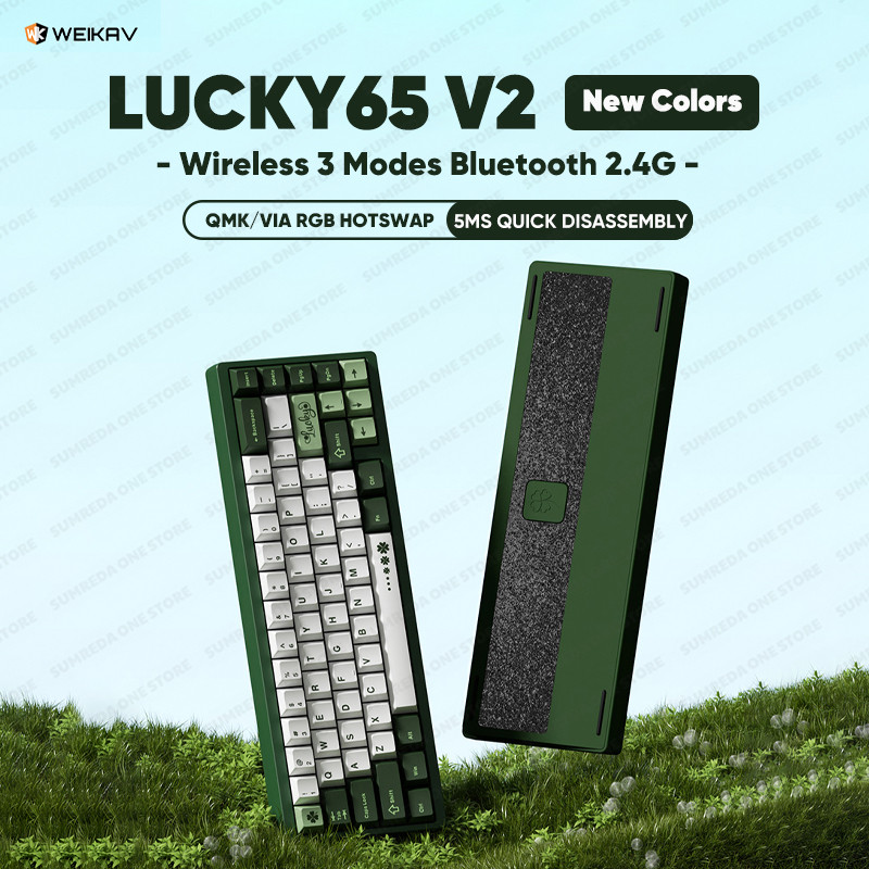 Jual Lucky65 V2 Sugar65 Weikav Lucky 65keys Mechanical Keyboard ...