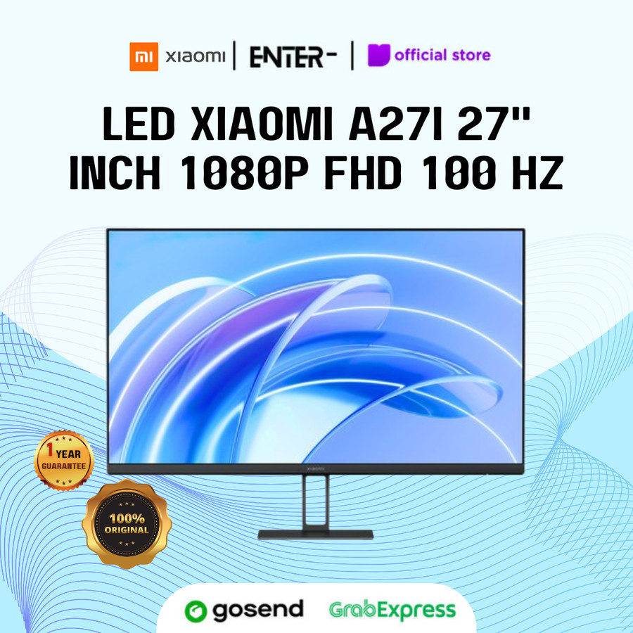 Jual Monitor LED Xiaomi A27i 27'' Inch 1080p FHD 100 Hz | Shopee Indonesia