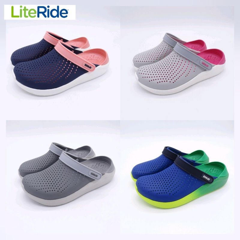 Jual crocs literide clog / Sandal crocs literide / sendal pria wanita ...