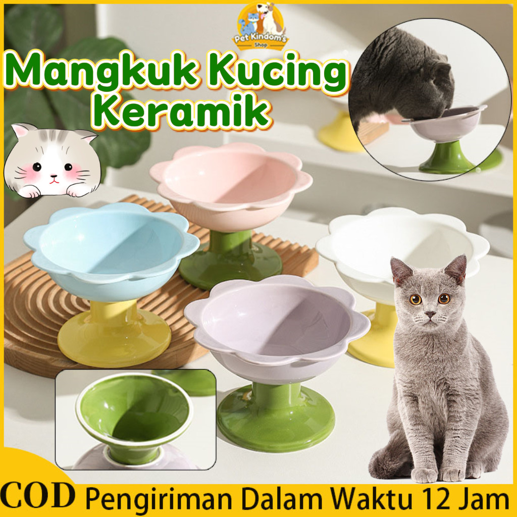Jual Mangkuk Kucing Keramik Mangkuk Anjing Mangkuk Hewan Peliharaan ...