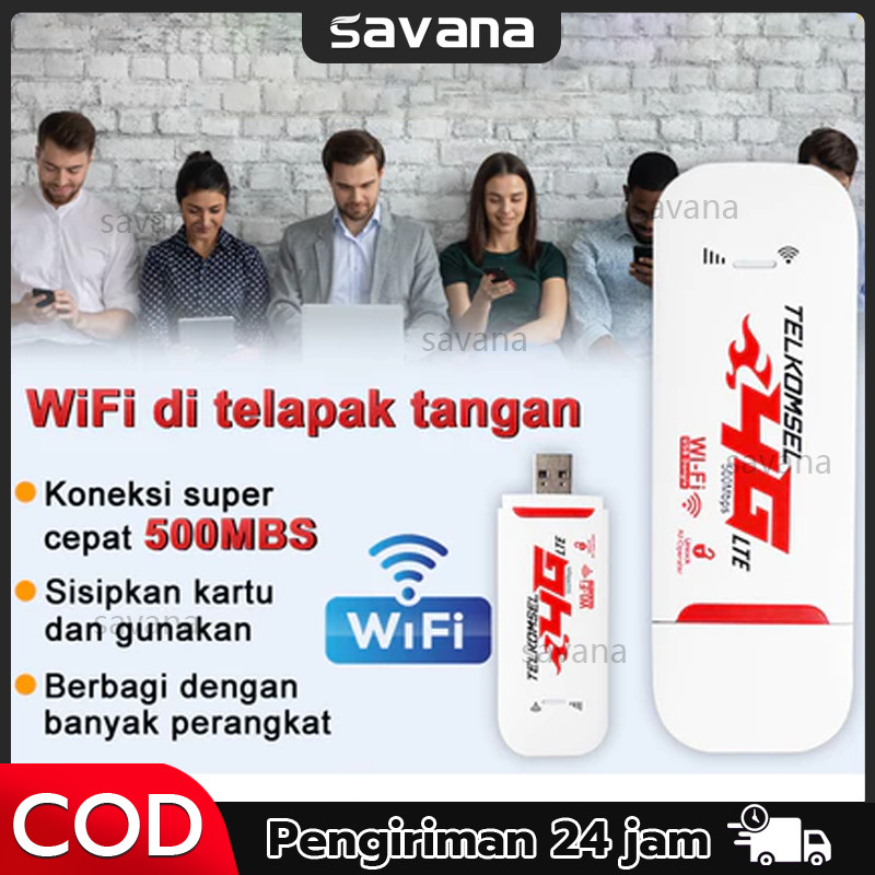Jual Modem WiFi USB 4G Router Portabel Kecepatan Tinggi 500Mbps ...