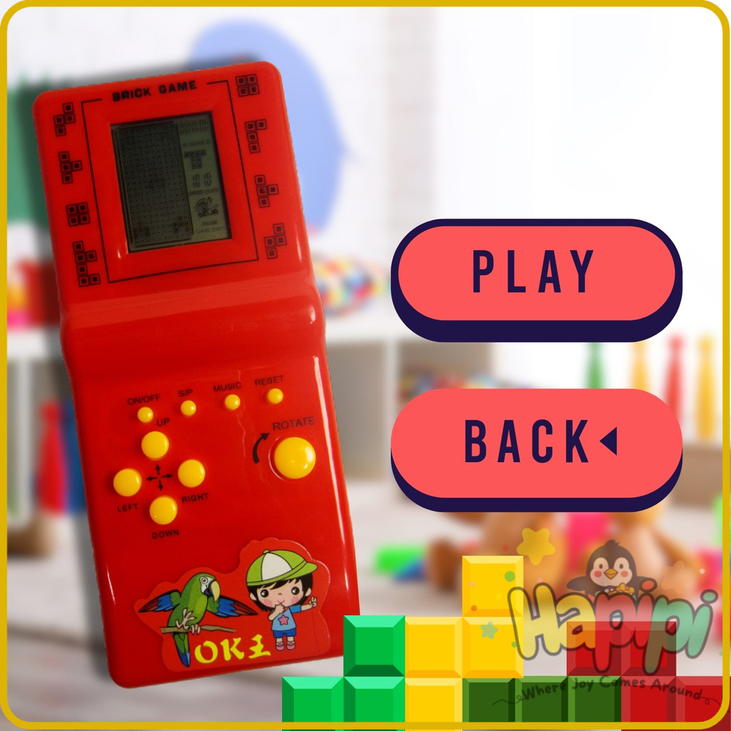 Jual Mainan Anak Game Tetris Jadul 9999 In 1 Game Retro Brick Game ...