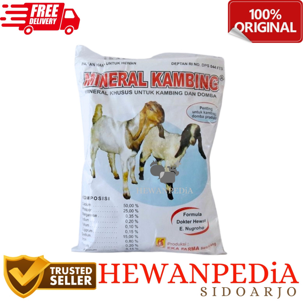 Jual MINERAL KAMBING 1 KG - Vitamin Mineral Multivitamin Domba Kambing ...