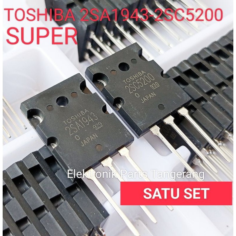 Jual TOSHIBA 2SC5200 - 2SA1943 (SATU PASANG) TRANSISTOR 2SA1943-2SC5200 TOSHIBA A1943 TOSHIBA ...