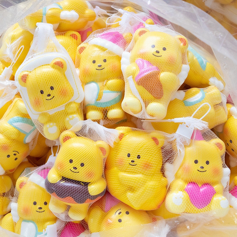 Jual Squishy Butter Bear - Squisi Beruang Mentega - Slow Decompression ...