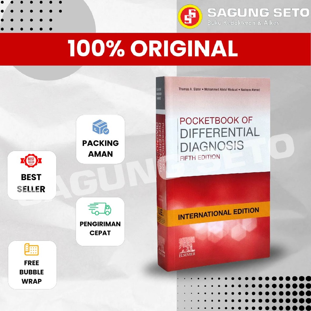 Jual BUKU POCKETBOOK OF DIFERENTIAL DIAGNOSIS 5ED - SLATER | Shopee Indonesia