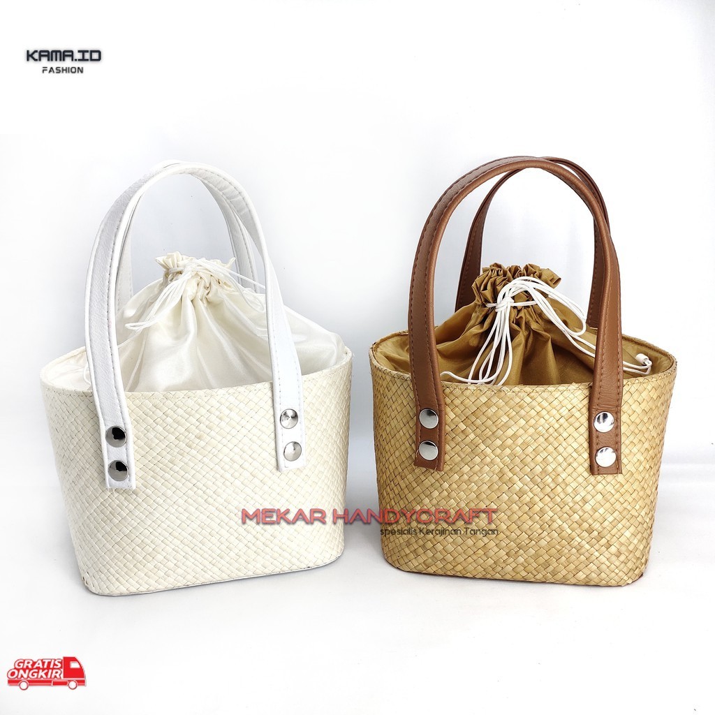 Jual Anyaman Terkini / TAS JINJING PARCEL ANYAMAN PANDAN | Shopee Indonesia