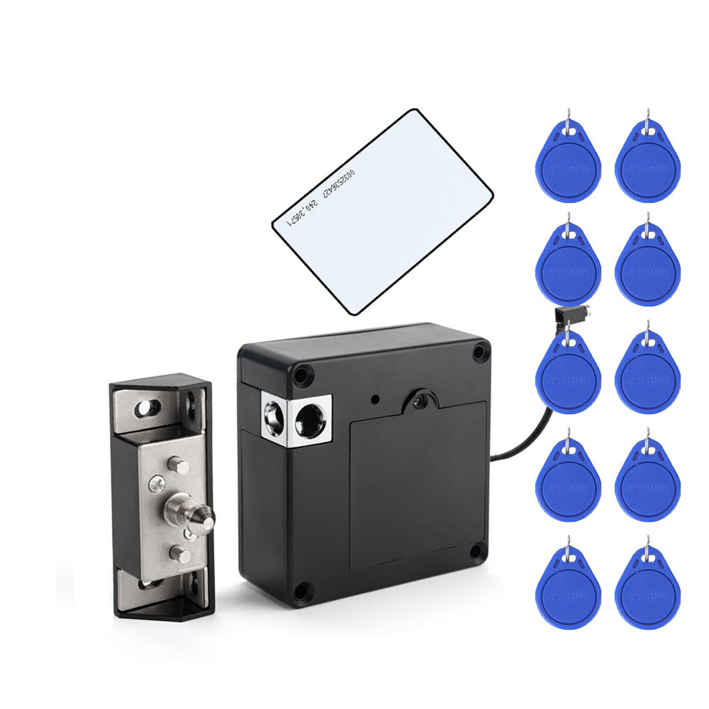 Jual Intelligent Electronic Locks Invisible Sensor Cabinet Lock Digital ...