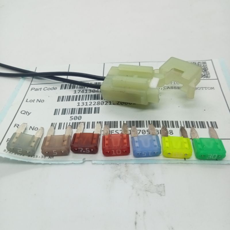 Jual FUSE BOX SIKRING ORI DAN SIKRING 2A 5A 7,5A 10A 15A 20A 30A ...