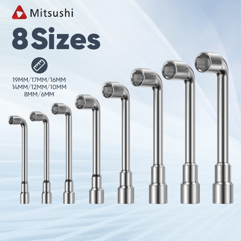 Jual Mitsushi Kunci Sock L 6/8/10/12/14/16/17/19mm 2 Way Allen Shock ...