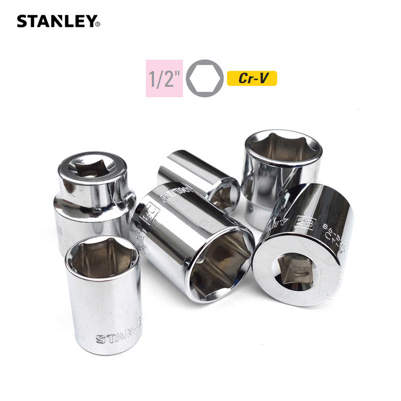 Jual Stanley 1/2 drive 6 point socket wrench 8mm 9mm 10mm 11mm 12mm ...