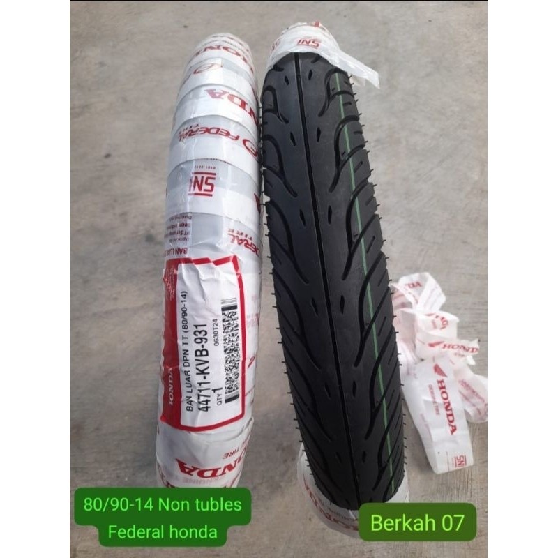 Jual Ban federal Ban Depan Tidak Tubles Vario Beat Federal Honda 80/90 ...