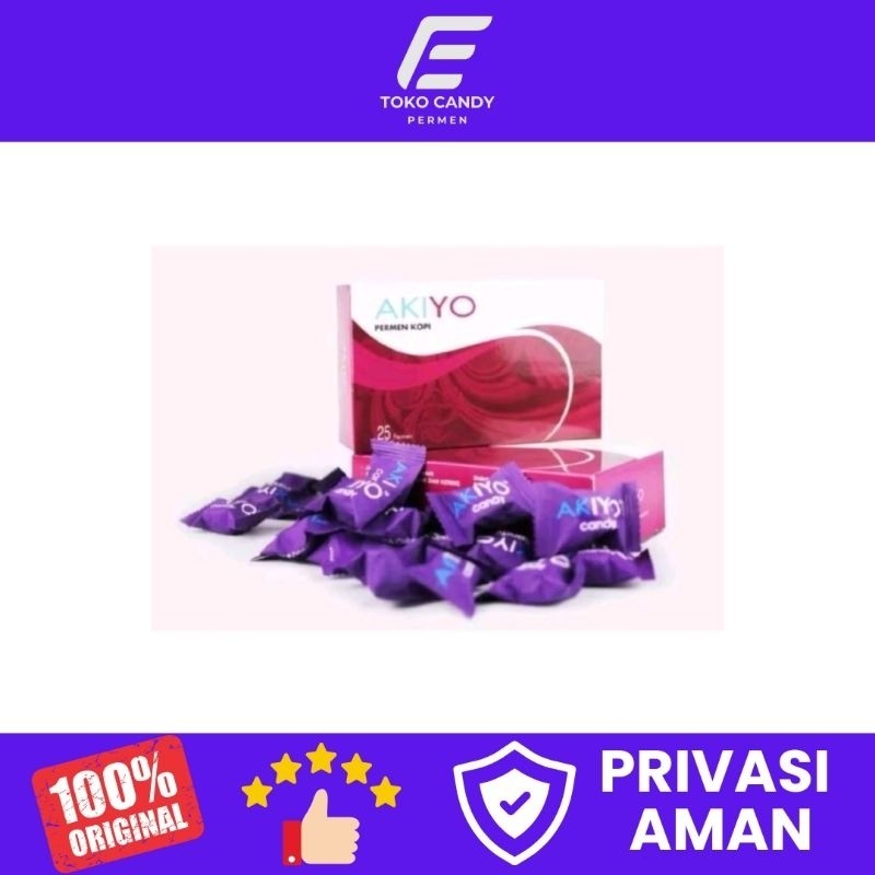 Jual Akiyo Candy Permen 100% Original 25 Pcs | Shopee Indonesia