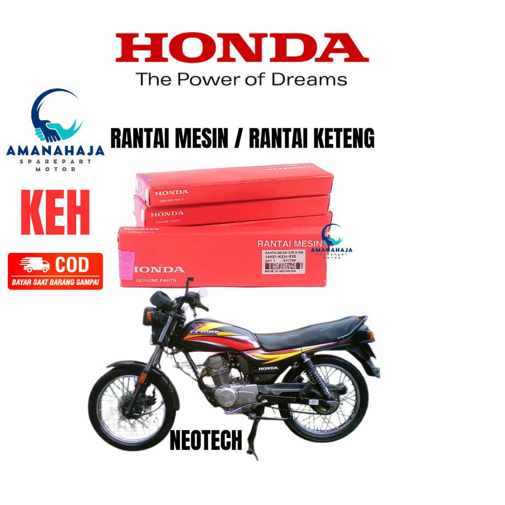 Jual ( GARANSI ) ORI RANTAI KETENG KAMPRAT ONLY MOTOR HONDA NEOTECH ...