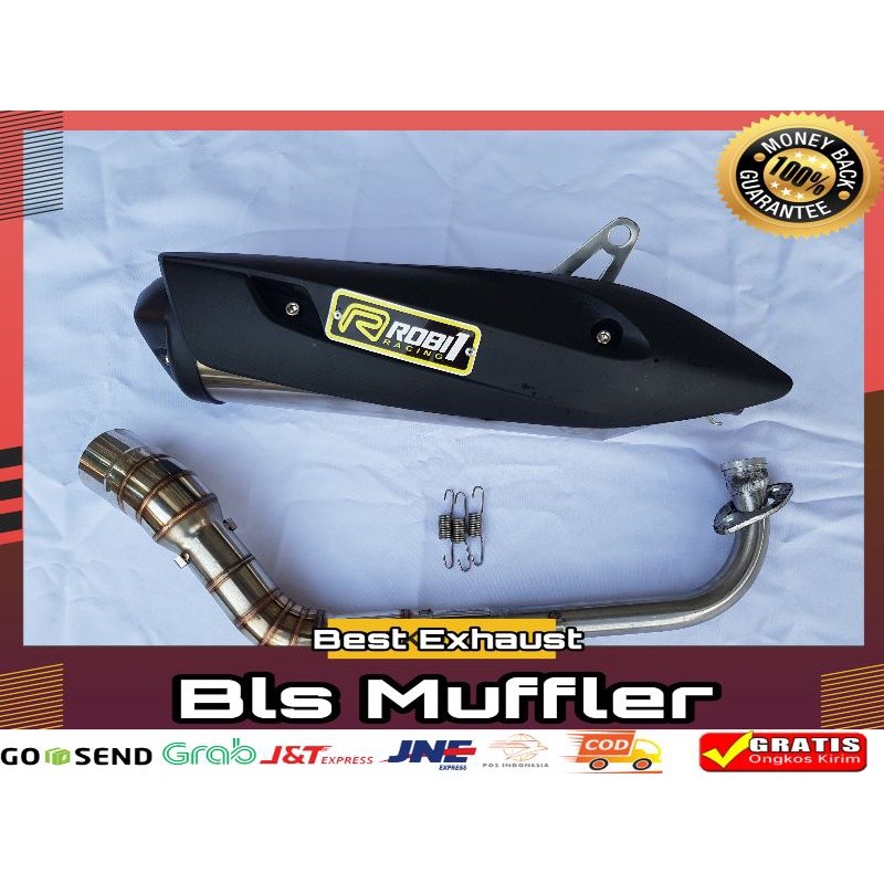 Jual knalpot model standar racing ROB1 ROBI1 RCB Nmax pcx xmx aerox ...