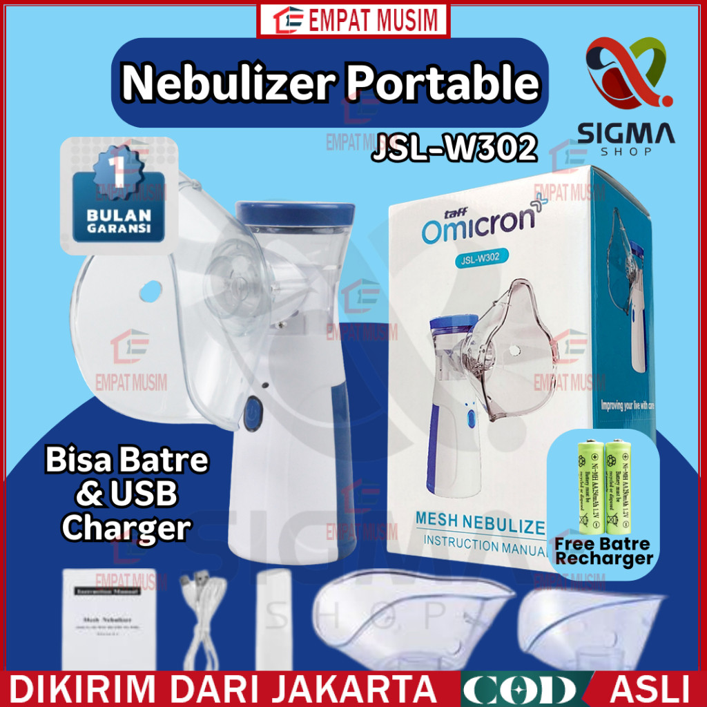 Jual Alat Terapi Pernapasan Handheld Inhaler Nebulizer Machine | Terapi Pernafasan Nebulizer ...