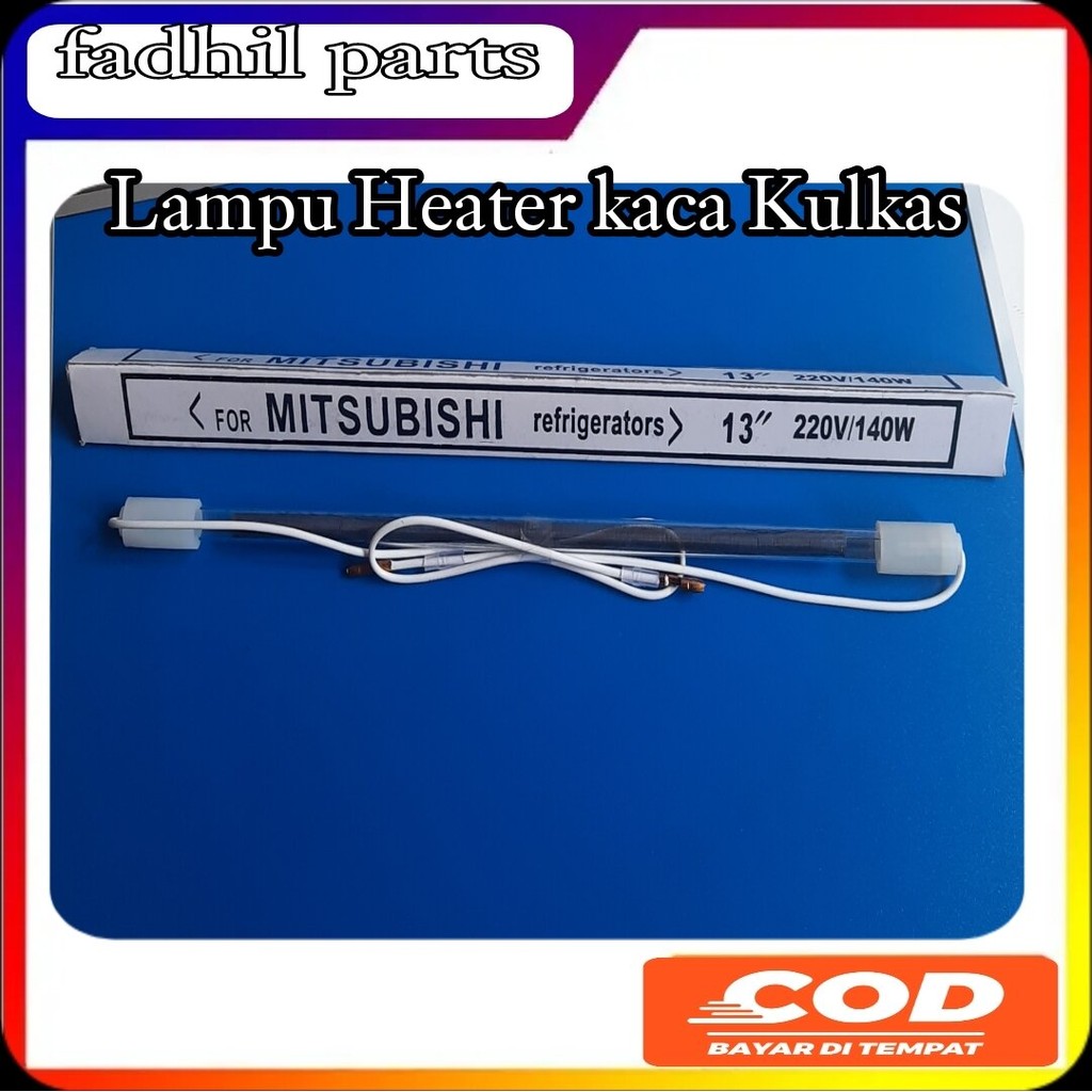 Jual Lampu Heater pemanas defrost Kulkas 2 Pintu 13 inch | Shopee Indonesia