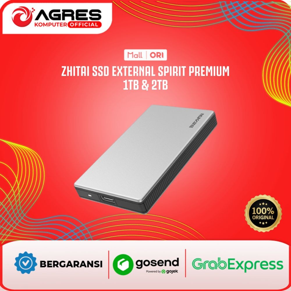Jual ZHITAI SSD EXTERNAL SPIRIT PREMIUM 1TB 5Y - UP TO 2000 MB/S ...