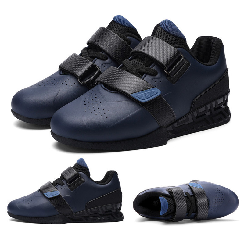 Jual bha New Hook Loop Gym Weight Lifting Boots for Men Women Athletic ...