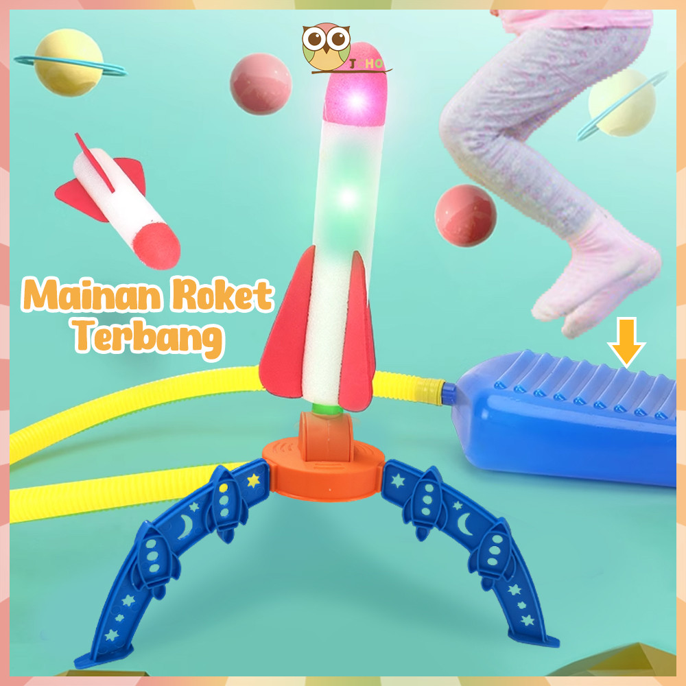 Jual JCHO Mainan Peluncur Roket Anak Olahraga Mainan Roket Launcher ...