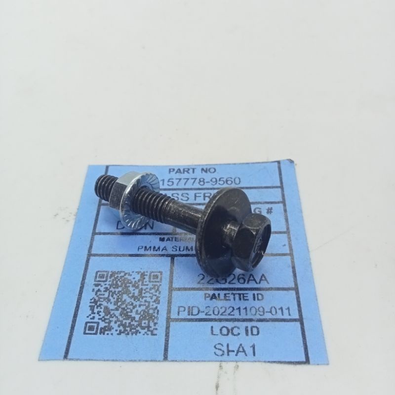 Jual baut dan mur 10 m6x35 ring paten baja BAUD 10 PANJANG 3,5CM ...
