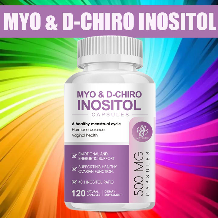 Jual iMATCHME Inositol Capsules with Folate Vitamin D for Hormonal ...