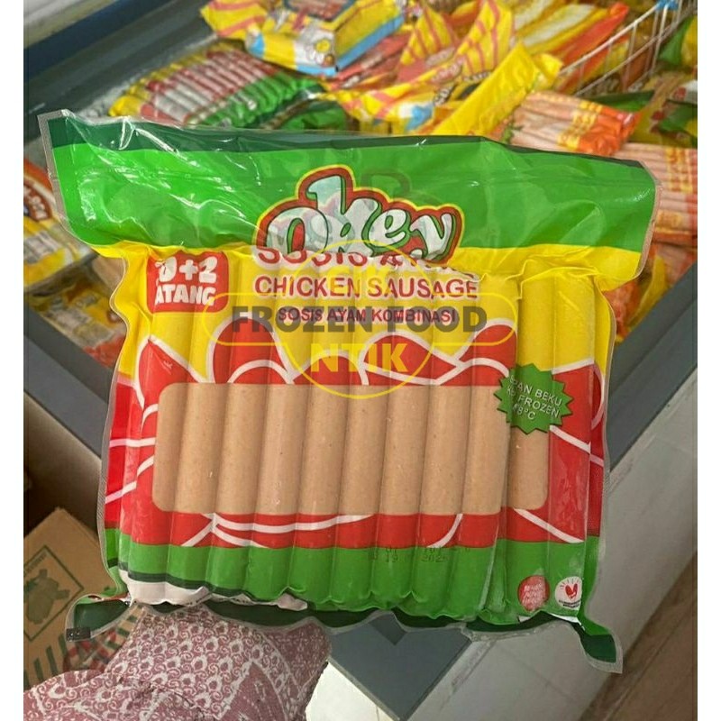 Jual Okey Sosis Ayam 1kg Frozen food cik ntik Jambi cemilan jajanan ...