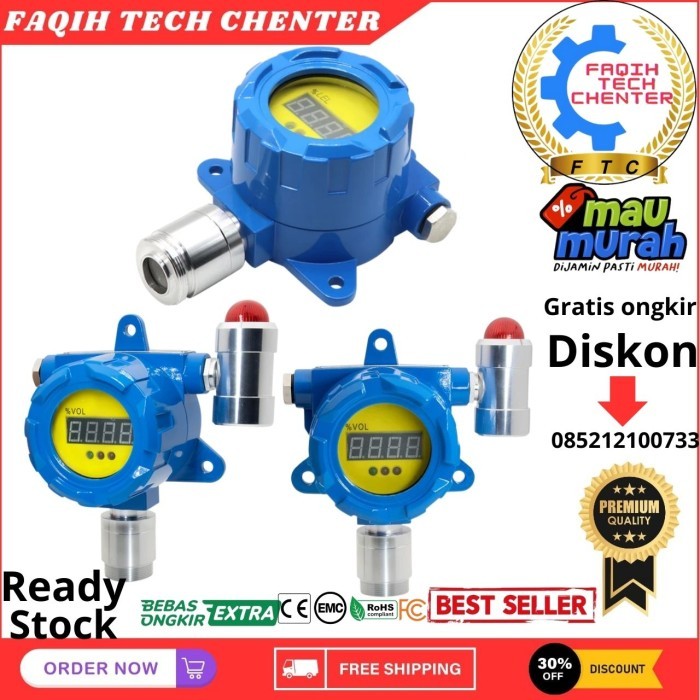 Jual Gas Detector Methane BH-60 EX Bosean BH60 Metana Tester LEL 2 ...