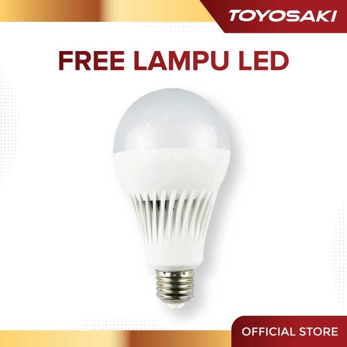 Jual TOYOSAKI LAMPU LED PUTIH / FREE LAMPU | Shopee Indonesia