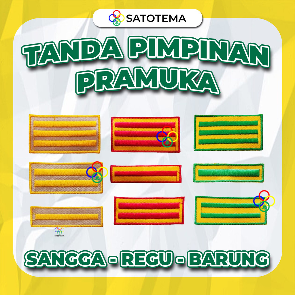 Jual Tanda Jabatan Pramuka / Tanda Pimpinan Pramuka / Tanda Pinru ...