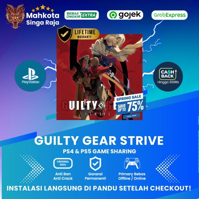 Jual Guilty Gear Strive- PS4 - PS5 - Digital Sharing | Shopee Indonesia