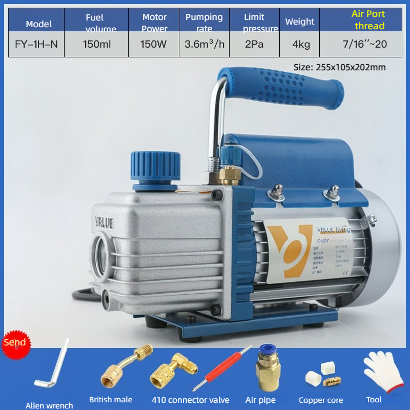 Jual Refrigerant Vacuum Pump FY-1H-N Air Conditioning Vacuum Pump for 1P Air Conditioning Pump ...