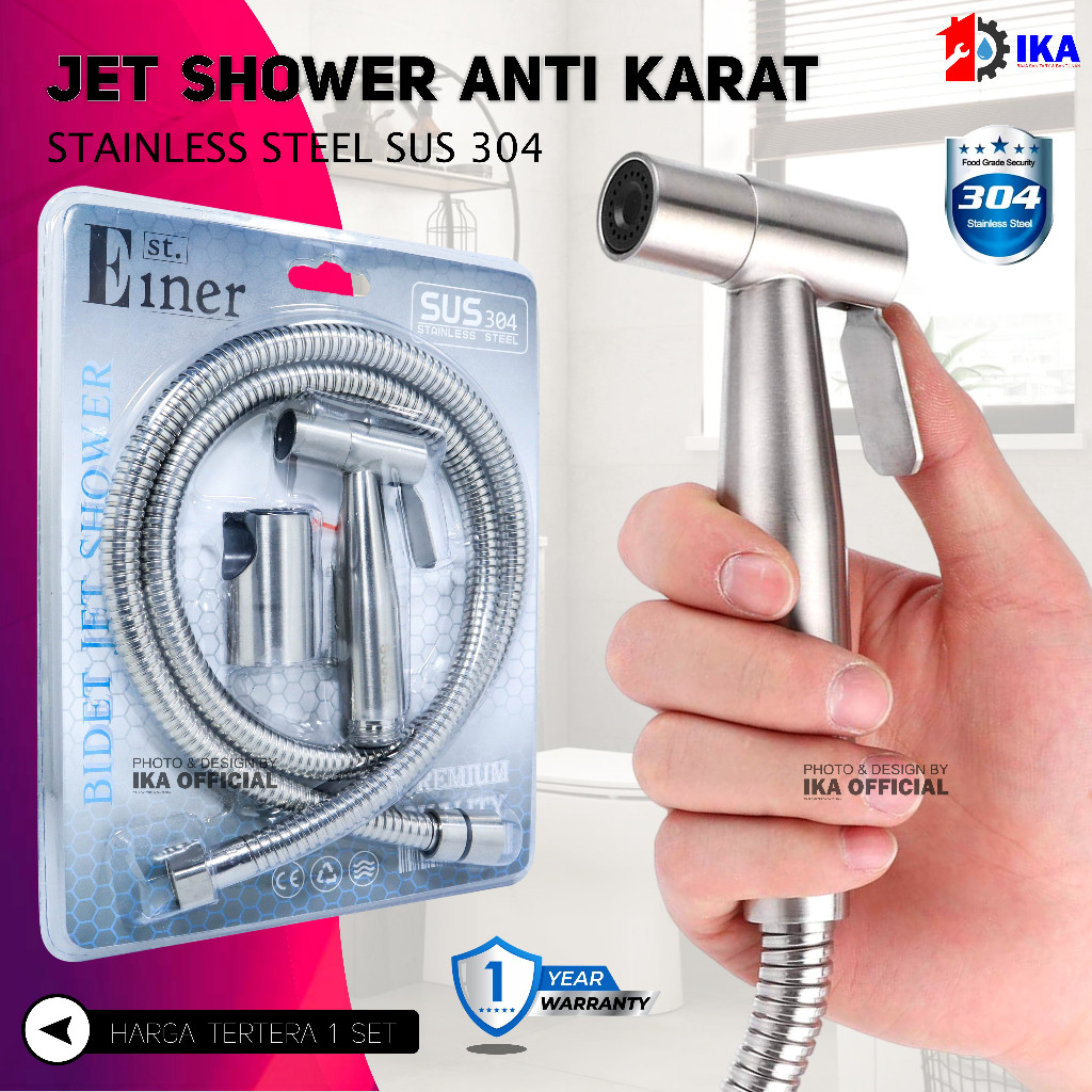 Jual SAB Jet Shower Kloset Toilet Closet Wasser Cebok WC Semprotan ...