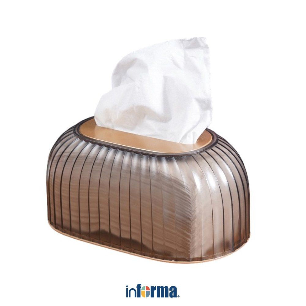 Jual Informa Mille Tempat Tisu - Hitam Frosty Tissue Box Holder Kotak ...