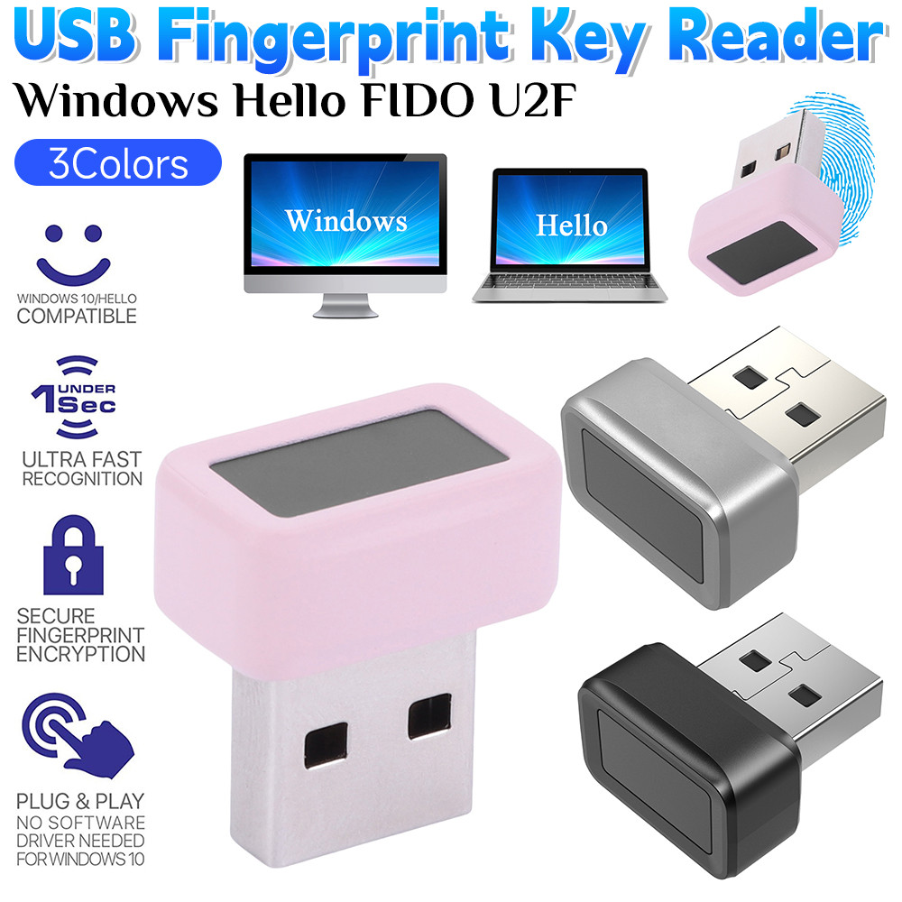 Jual USB Fingerprint Key Reader Biometric Fingerprint Scanner Anti ...