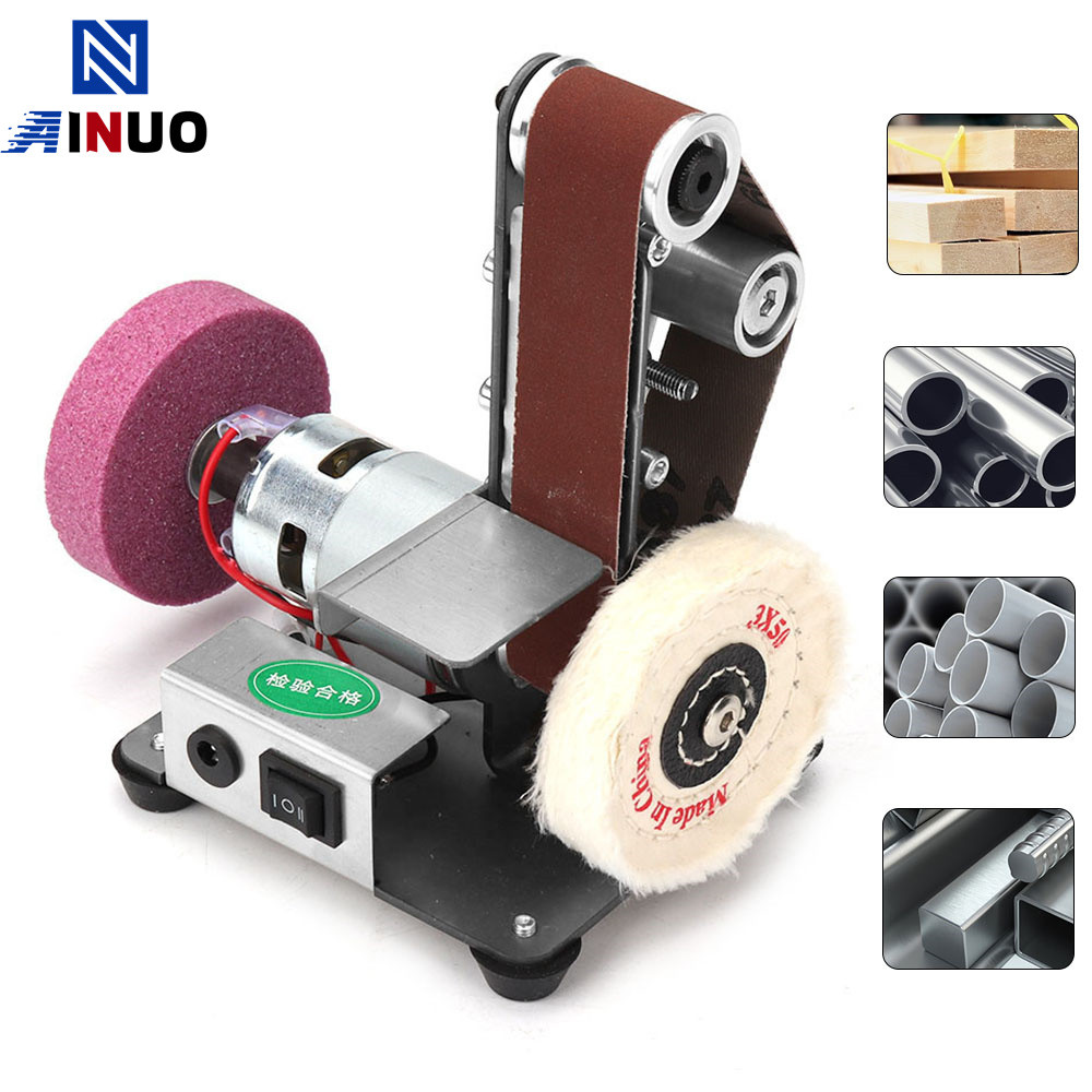 Jual Mini Multifunctional Electric Power Belt Sander DIY Polioshing ...