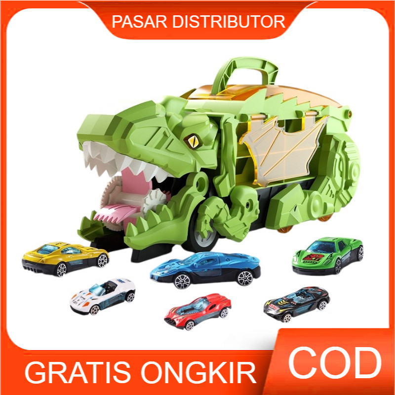 Jual Pasar Distributor DINOSAUR SWALLOWING CAR DINO TRUCK YM333-3 ...