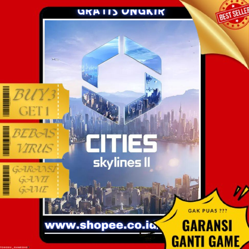 Jual CITIES SKYLINES 2 - LINK DOWNLOAD - GAME PC - GAME LAPTOP - GAME OFFLINE | Shopee Indonesia