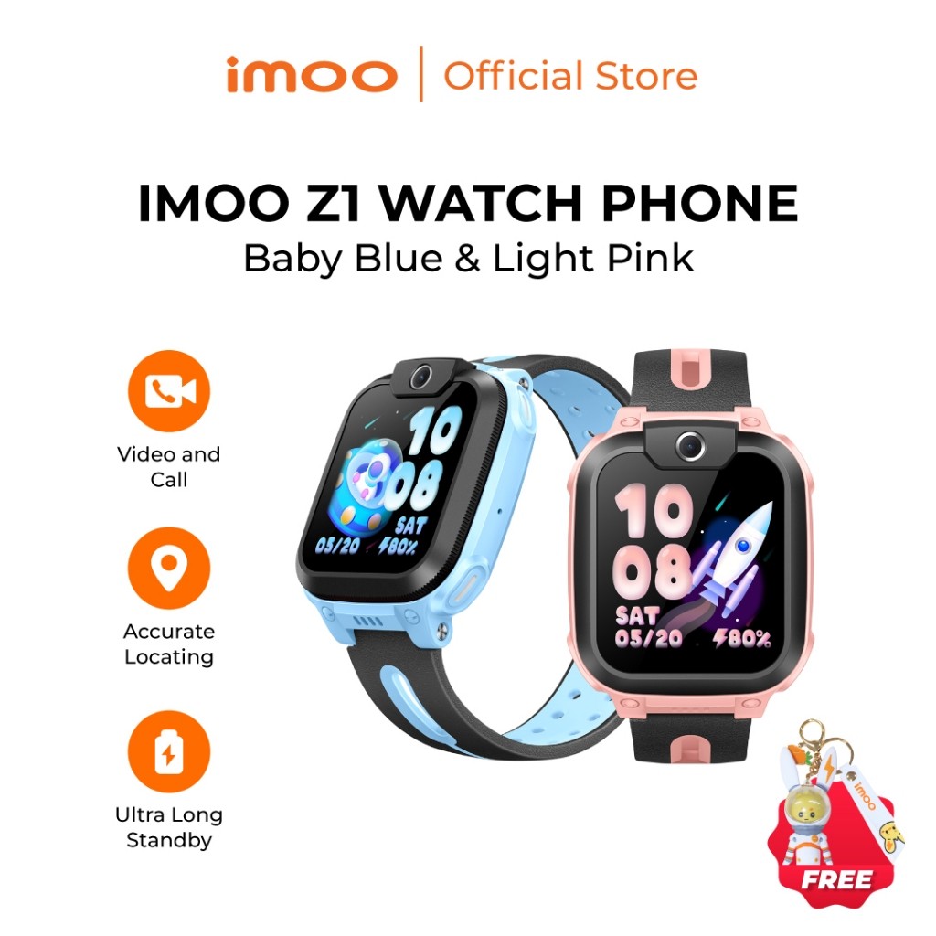 Jual IMOO WATCHPHONE Z1 WATERPROOF HD CAMERA SMARTWATCH JAM TANGAN ANAK ...