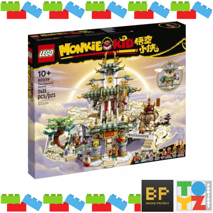 Jual LEGO 80039 Monkie Kid - The Heavenly Realms - Bp01 | Shopee Indonesia