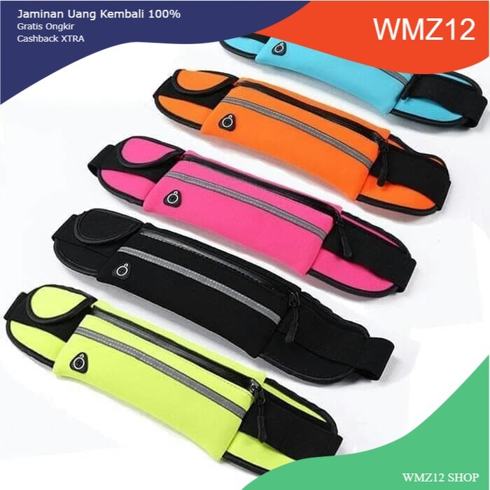 Jual Tas Pinggang Lari Waterproof untuk Olahraga / Running Waist Bag ...