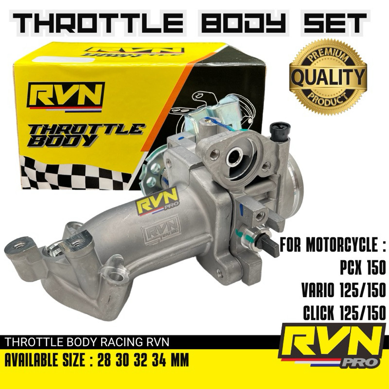 Jual RVN TB SET THROTTLE BODY TUAS GAS ASSY VARIO 125 | 150 UK 26 28 30 ...