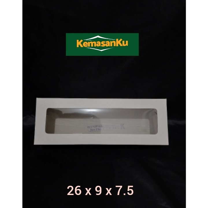 Jual Dus/Kotak/Box Roll Tart Putih (30) isi 10 pcs | Shopee Indonesia