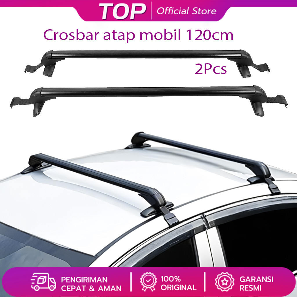 Jual Cros Cross Bar Crosbar Krosbar Roof Rack Universal Jepit Bodi Body ...