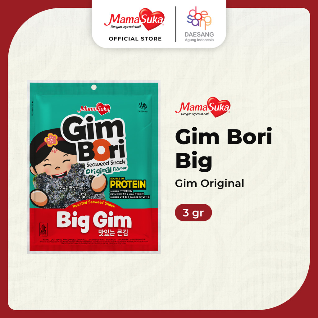 Jual MamaSuka-Gim Bori Big Gim 3gr | Shopee Indonesia