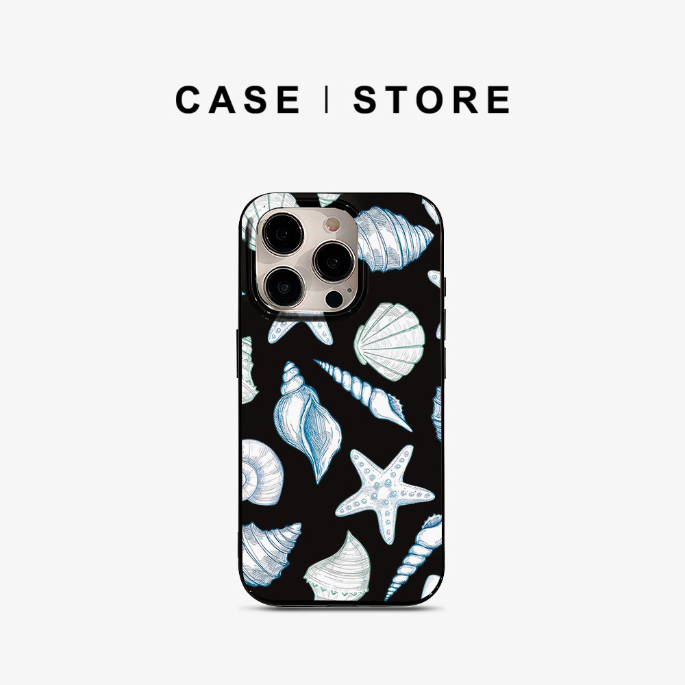 Jual “ Shells Starfish ” cases_store Glossy Jelly Shell for iPhone16/15 ...