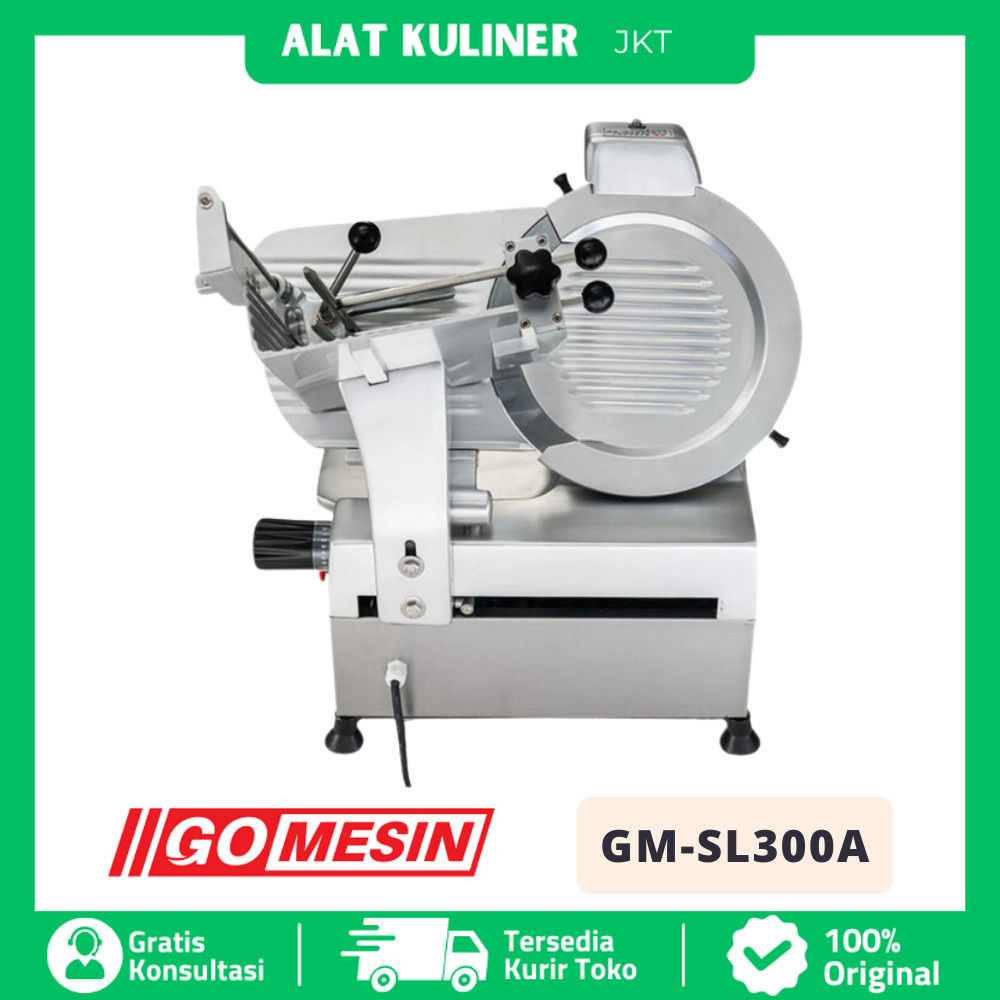 Jual MEAT SLICER OTOMATIS GOMESIN GM-SL300A MESIN PENGIRIS DAGING ...