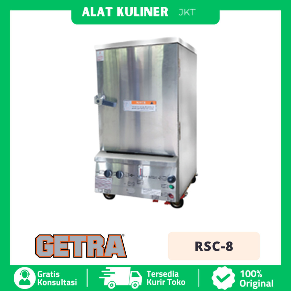 Jual HEAVY DUTY RICE STEAMER GETRA RSC-8 MESIN PENANAK NASI GAS COOKER | Shopee Indonesia