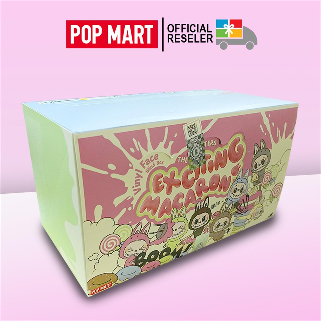 Jual POP MART THE MONSTERS Exciting Macaron Vinyl Face Blind Box Action ...