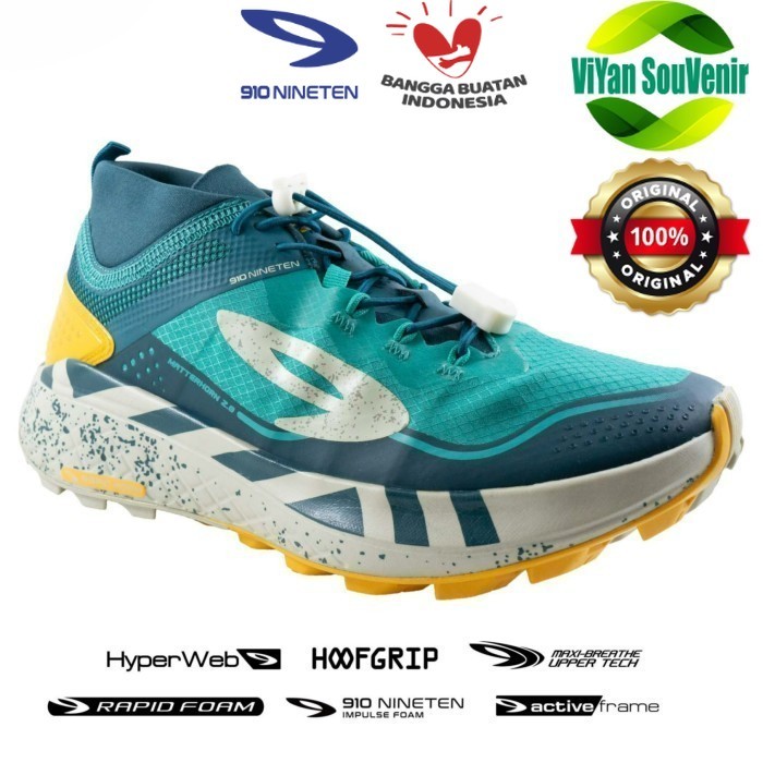 Jual 910 Nineten Sepatu running pria / Trail Running - Yuza Matterhorn ...